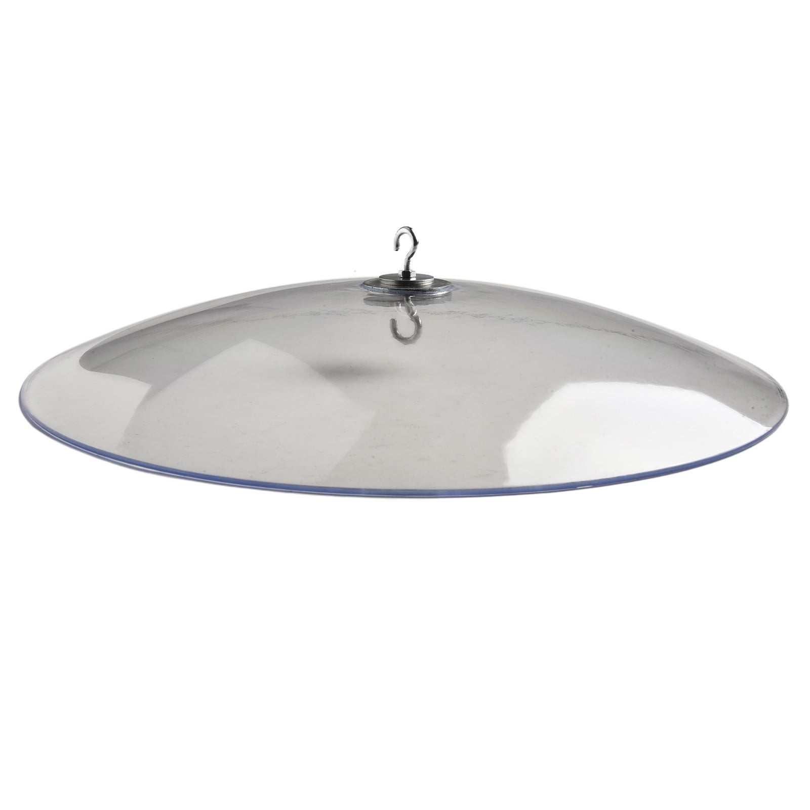 13" Clear Plastic Rain Cover and Squirrel Baffle for Wild Bird Feeder ...