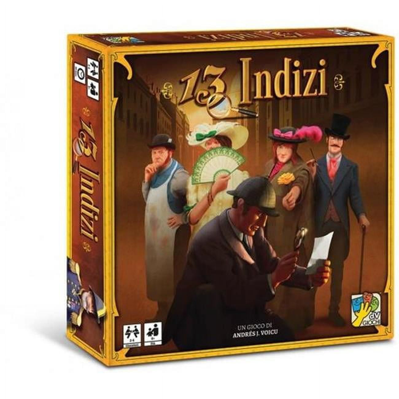 DaVi Editrice DVG9330 13 Clues Board Game - Walmart.com