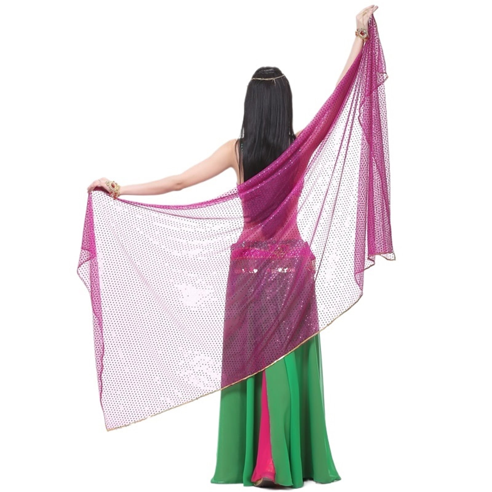 13 Colors Belly Dancing Wear Accessories Scarf Light Texture Chiffon ...