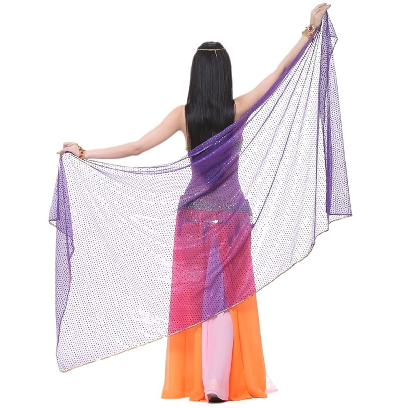 13 Colors Belly Dancing Wear Accessories Scarf Light Texture Chiffon ...