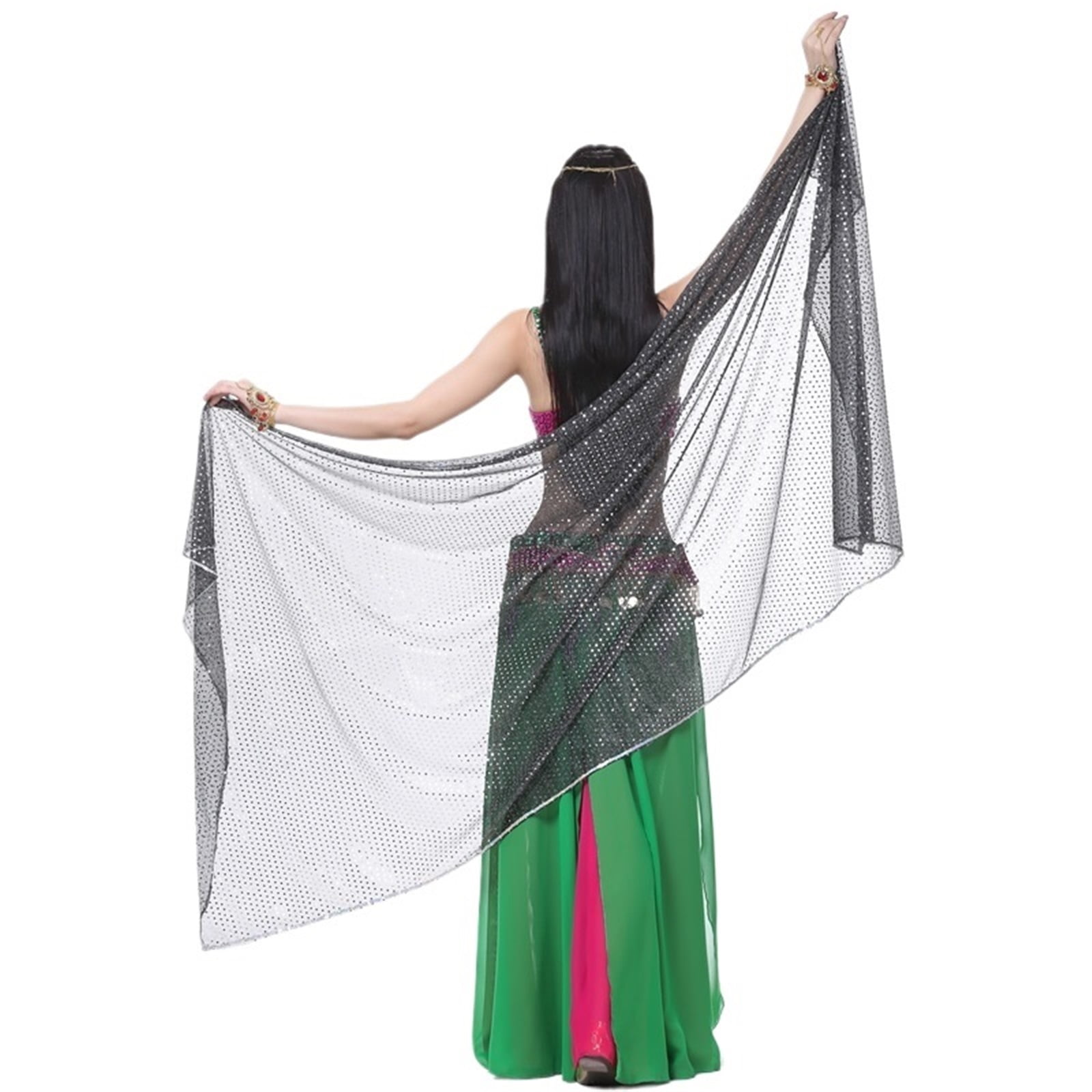 13 Colors Belly Dancing Wear Accessories Scarf Light Texture Chiffon ...