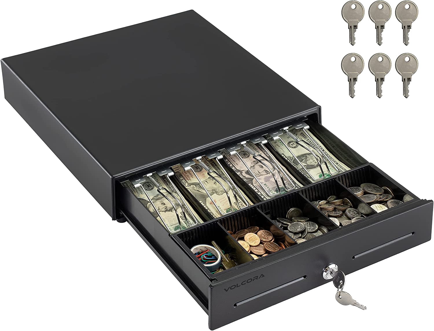 13" Electronic Cash Register Drawer for Point of Sale (POS) System with ...