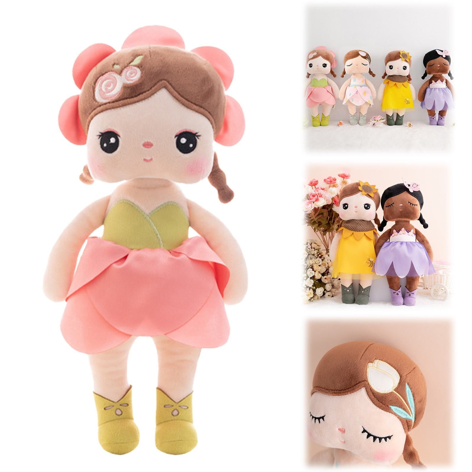 13" Exclusive New MeToo Princess Doll, Cute Flower Fairy Plush Doll ...