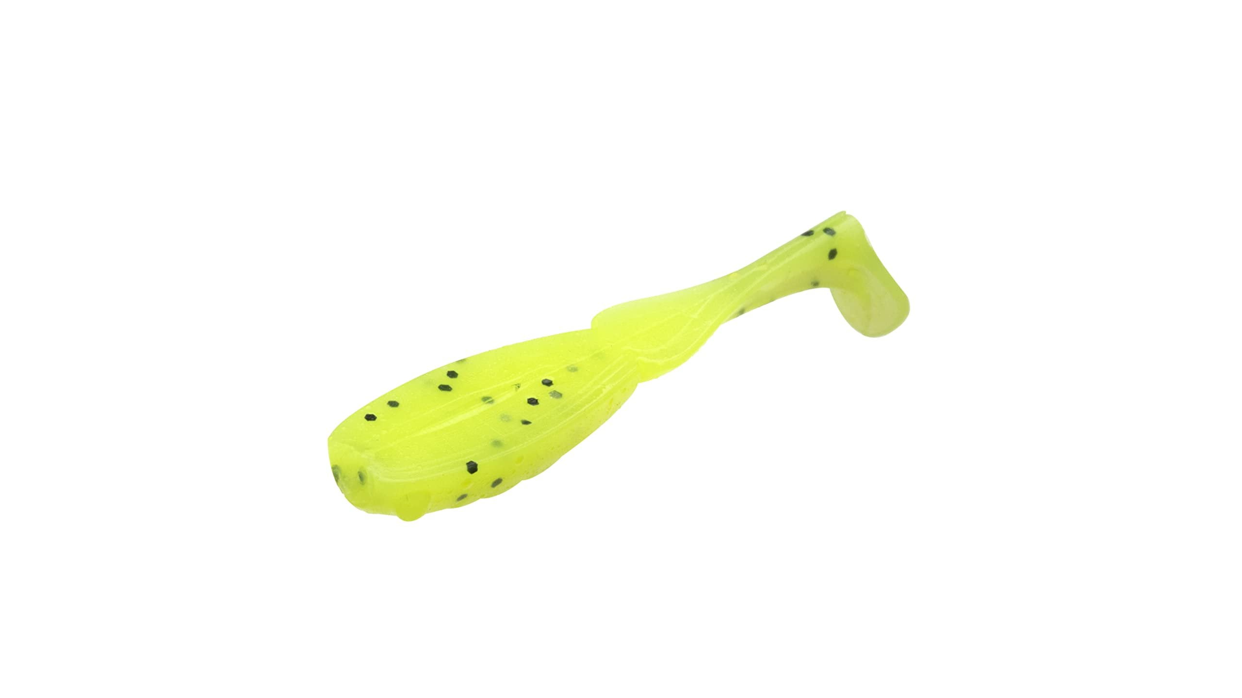 13 FISHING - Micro Vertigo Minnow - Panfish Plastics - Radioactive ...