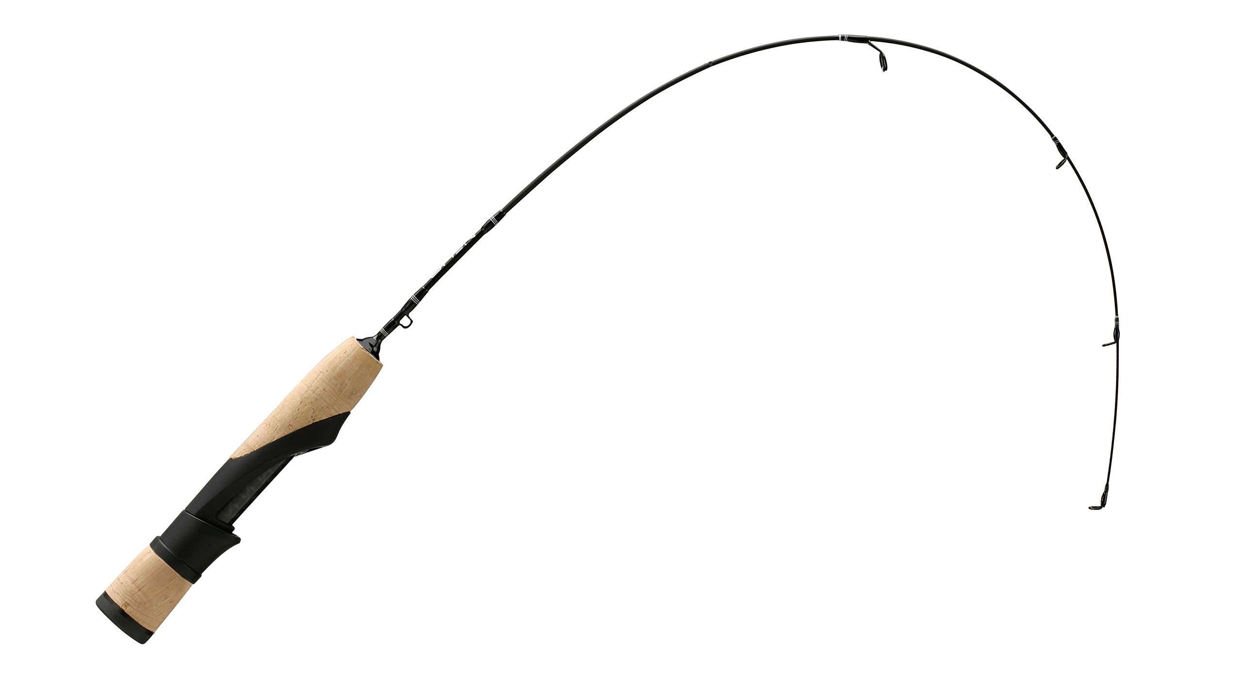 13 FISHING - Omen Ice Rod - 26" ML (Medium Light) - Solid Carbon Blank ...