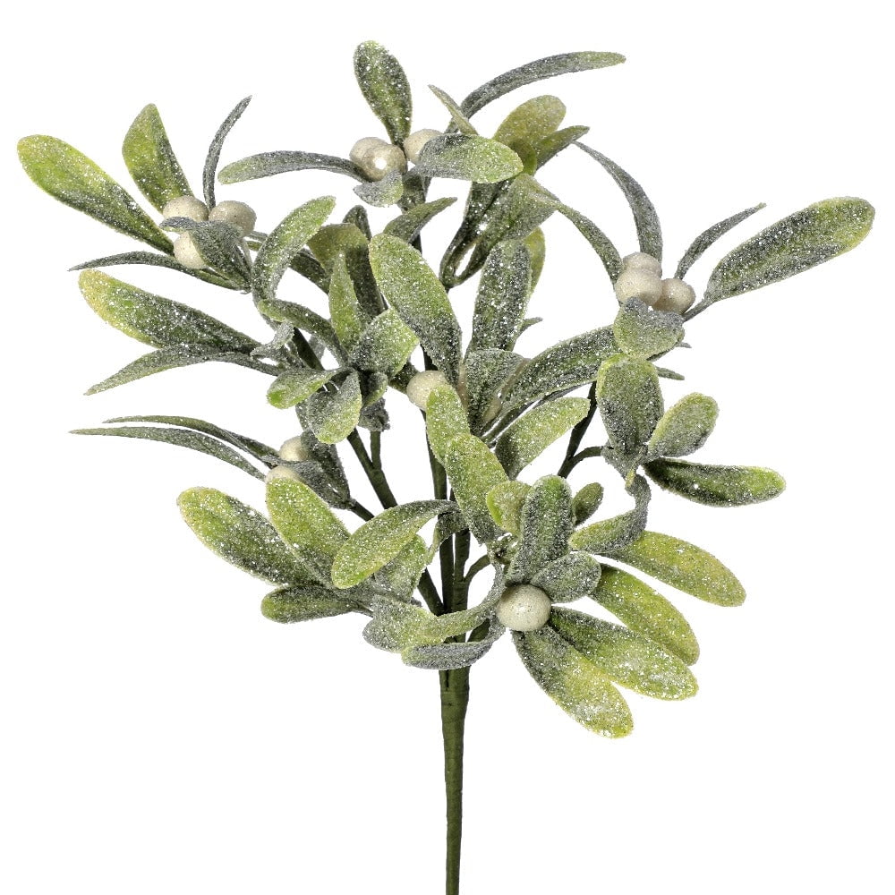 13" FROSTED WP MISTLETOE BERRY PICK - Walmart.com