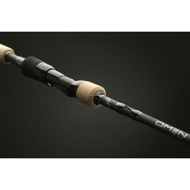 13 Fishing Omen Black 2 - 6'7" M Spinning Rod - Walmart.com