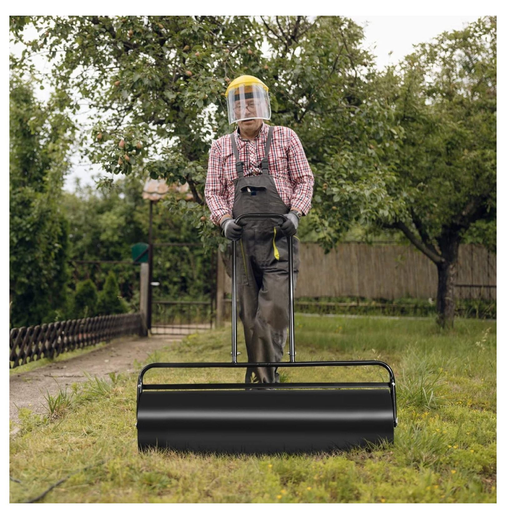 13 Gal Lawn , Lawn Tow Behind Water Filled Sand Filled, Yard Push Pull ...