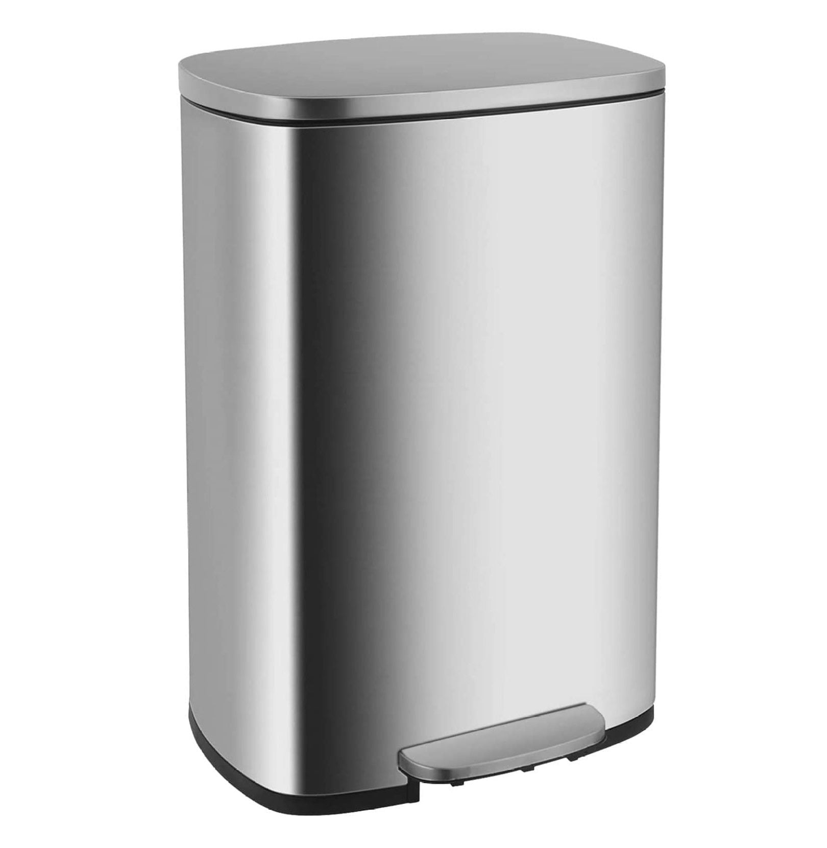 13 Gallon/50 L Garbage Can Kitchen Trash Can with Lid for Office ...