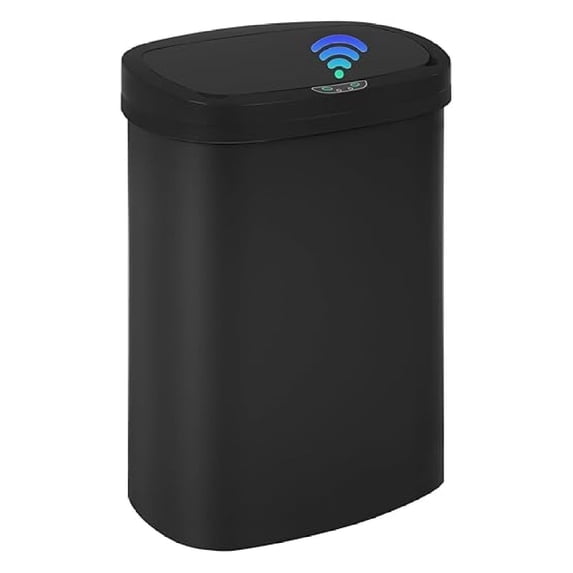 13 Gallon/50 L Kitchen Trash Can with Lid for Dorm, Garbage Can with ...
