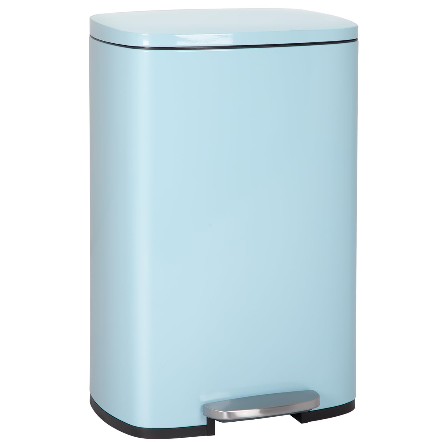 13 Gallon(50L) Trash Can, Fingerprint Proof Stainless Steel Kitchen ...