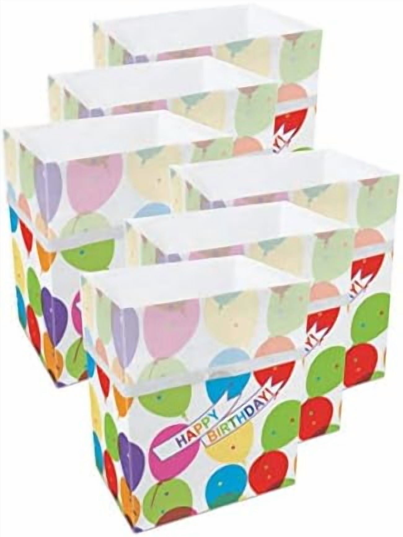 13 Gallon Disposable Pop-Up Trash Cans (6-Pack) with Fitted Bags ...