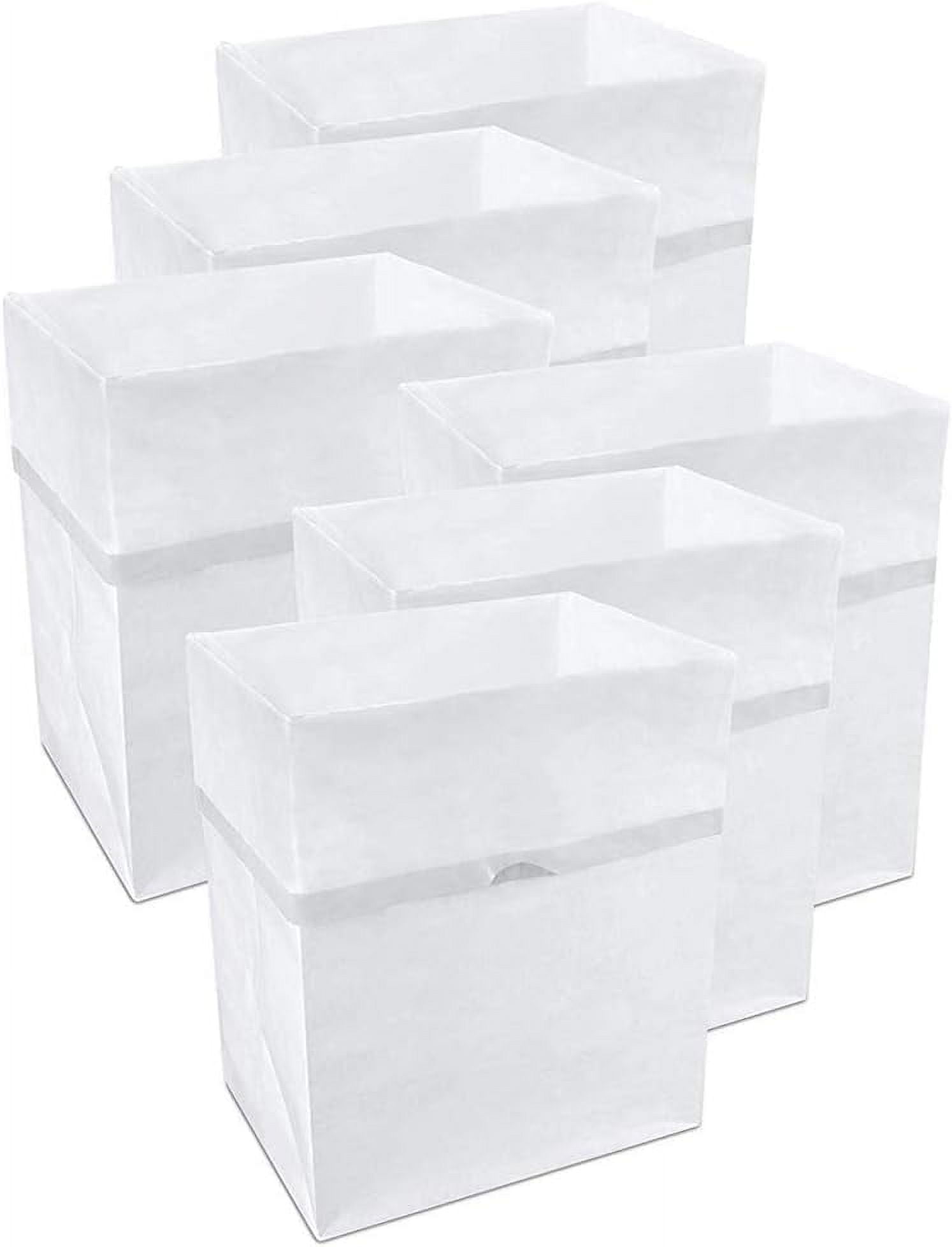 13 Gallon Disposable Trash Cans (6-Pack). Reusable Garbage and ...
