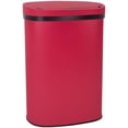 13 Gallon Kitchen Garbage Can 50L Stainless Steel Trash Can Garbage Bin ...