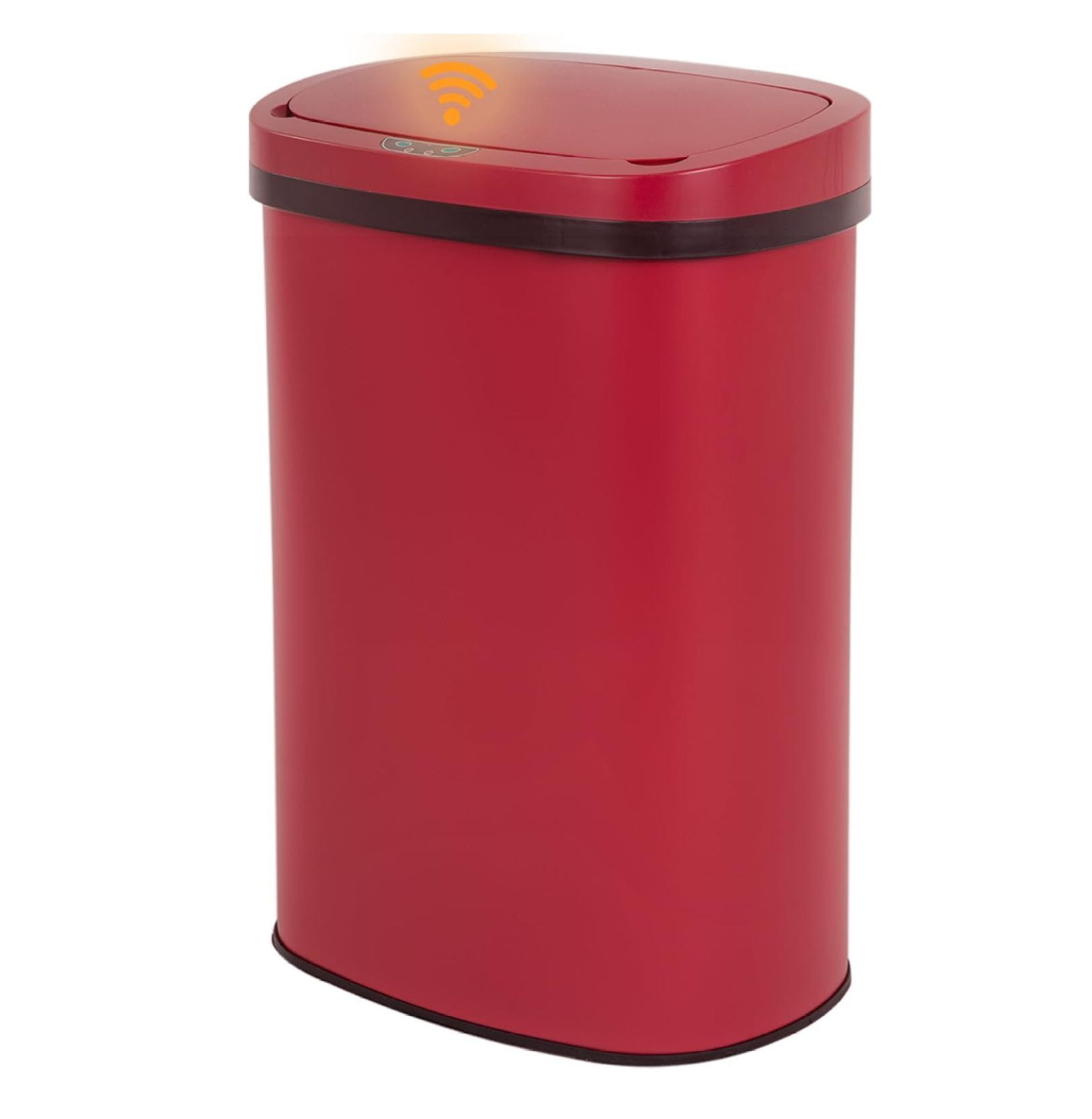 13 Gallon Kitchen Trash Can Automatic Touch Free Garbage Can with Lid ...
