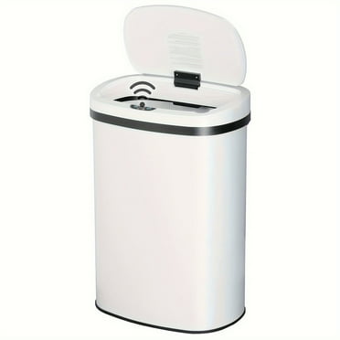 13 Gallon Trash Can Kitchen Trash Can Automatic Garbage Can with Lid ...