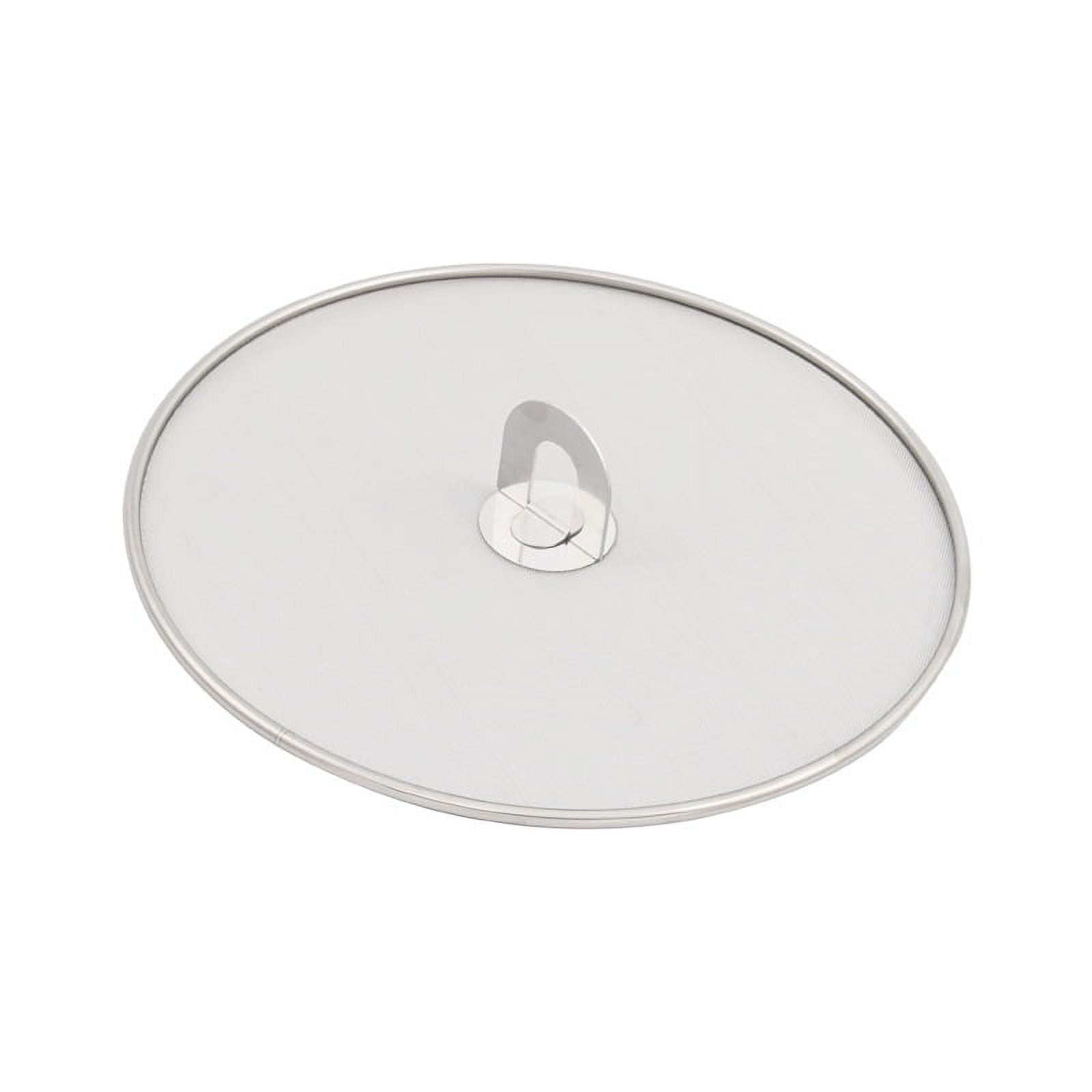 13" Grease Splatter Screen for Frying Pan with Fold Flat Knob-Grease ...
