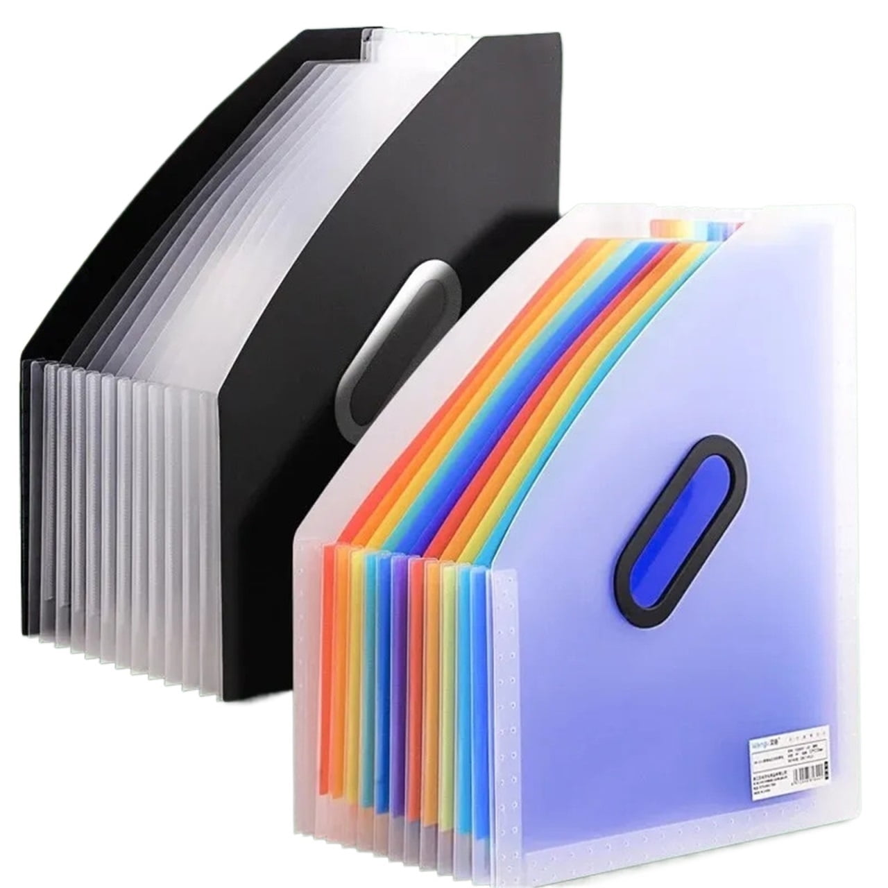13-Grid Multi-Function Student Expandable File Organizer - Vertical ...