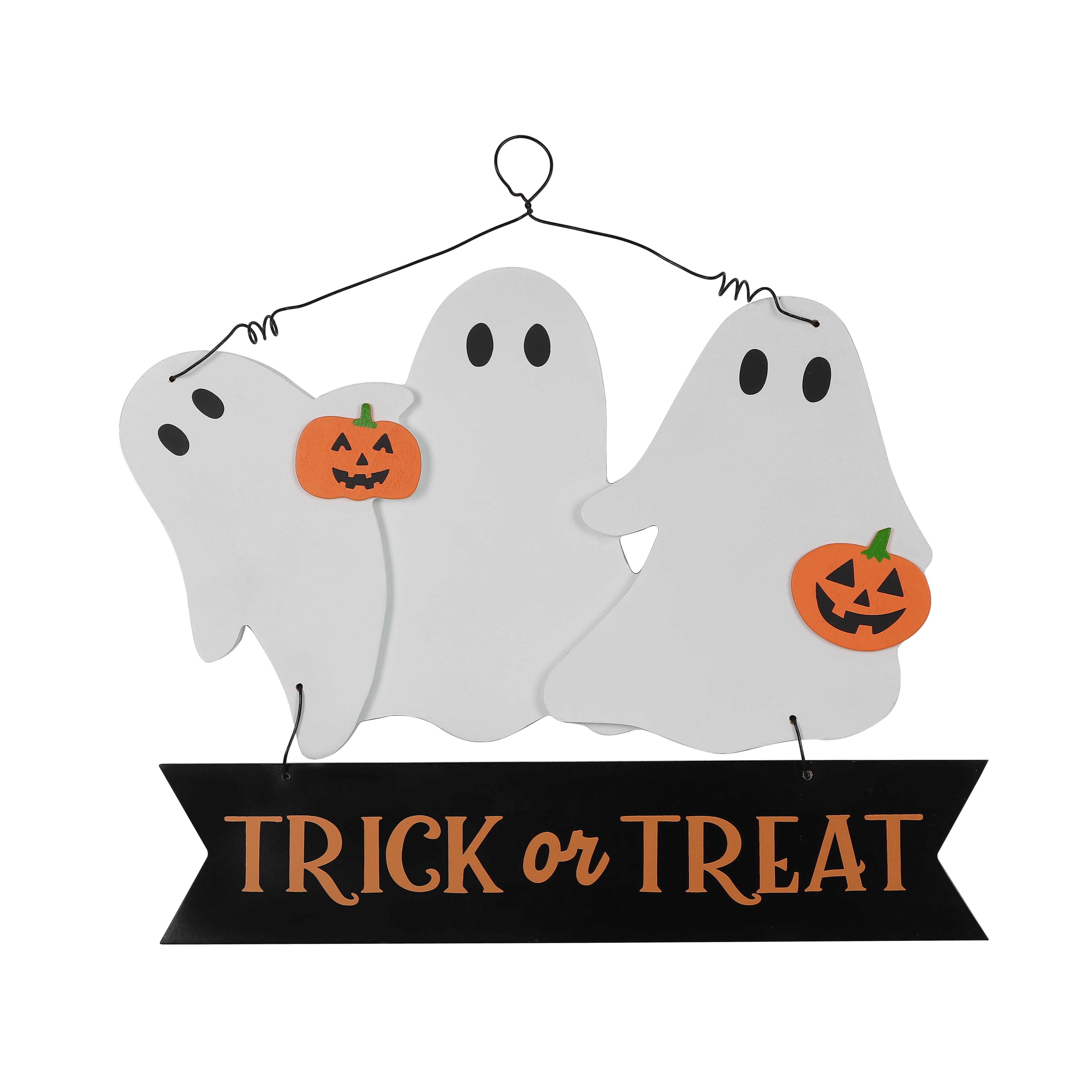 13" Hanging Ghosts Trick-or-Treat Sign by Ashland® - Halloween Home ...