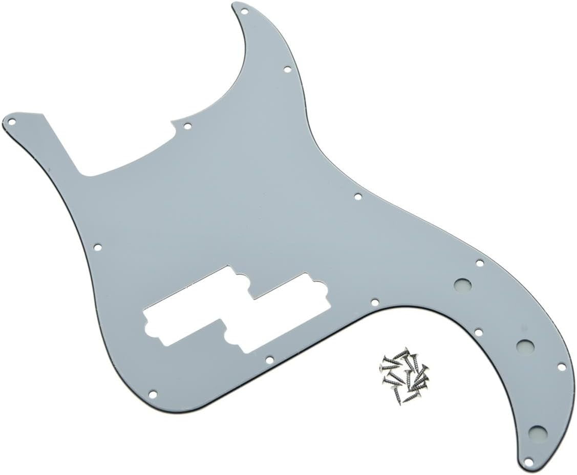 13 Hole P Bass Style Pickguard PB Scratch Plate Bass Pick Guard for USA ...