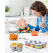 EVLA'S Baby Food Maker with 2 Steaming Cups, Steamer, Blender, Baby ...