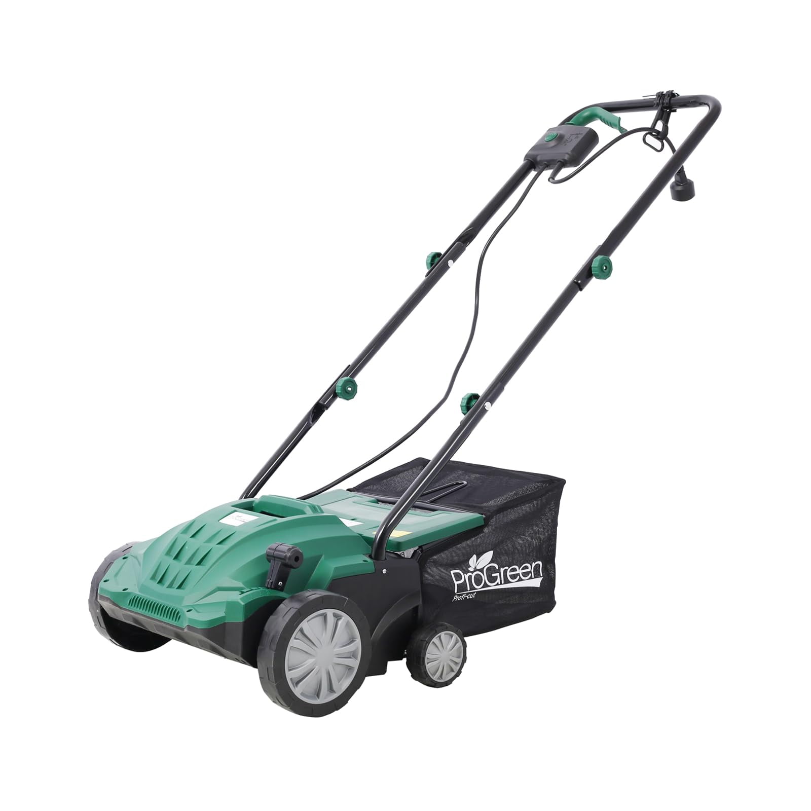 13-Inch Dethatcher Garden Scarifier Electric Powered,12-Amp 4-Position ...