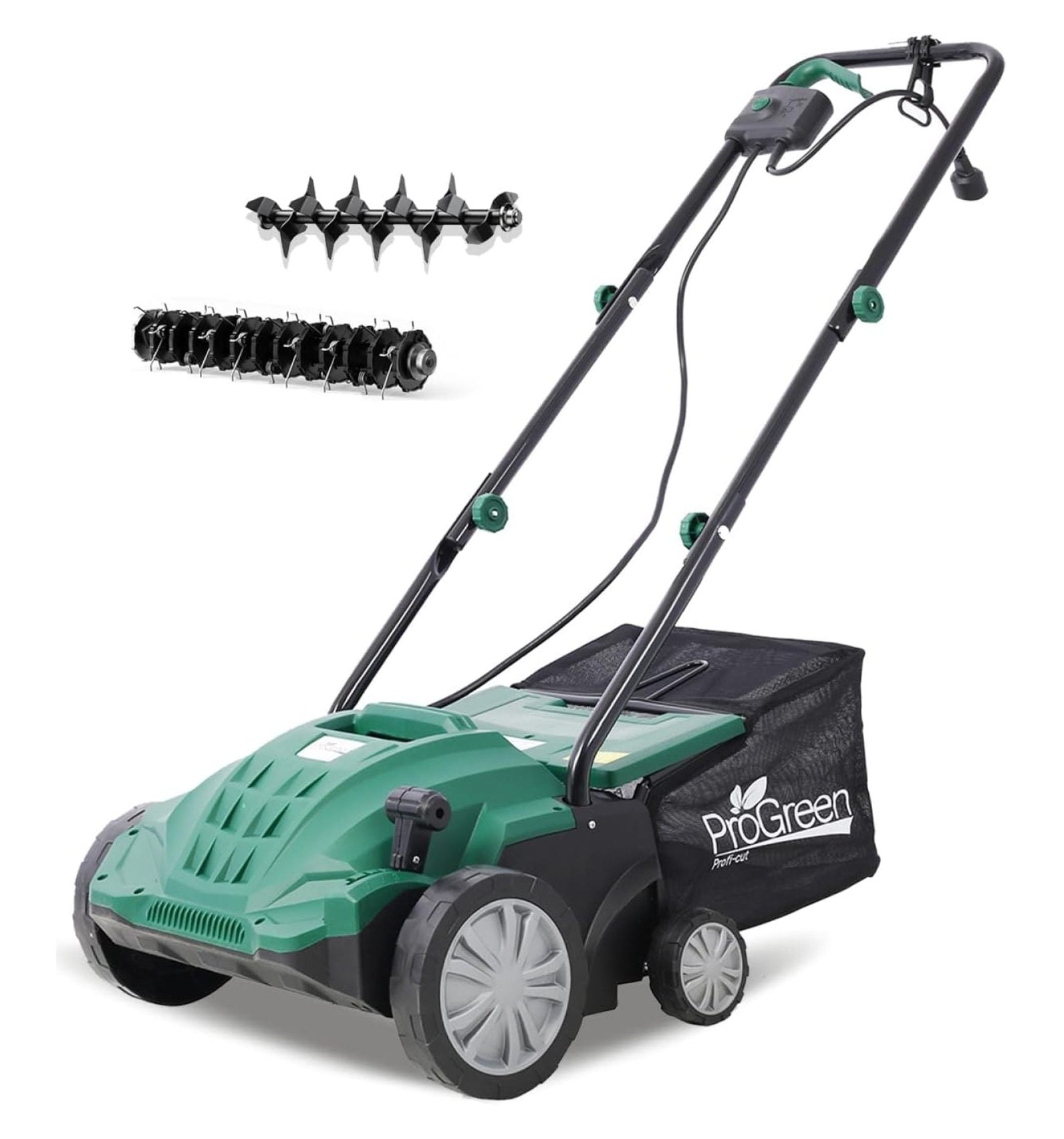 13 Inch Electric Dethatcher and Scarifier, 12 Amp Electric Dethatcher ...