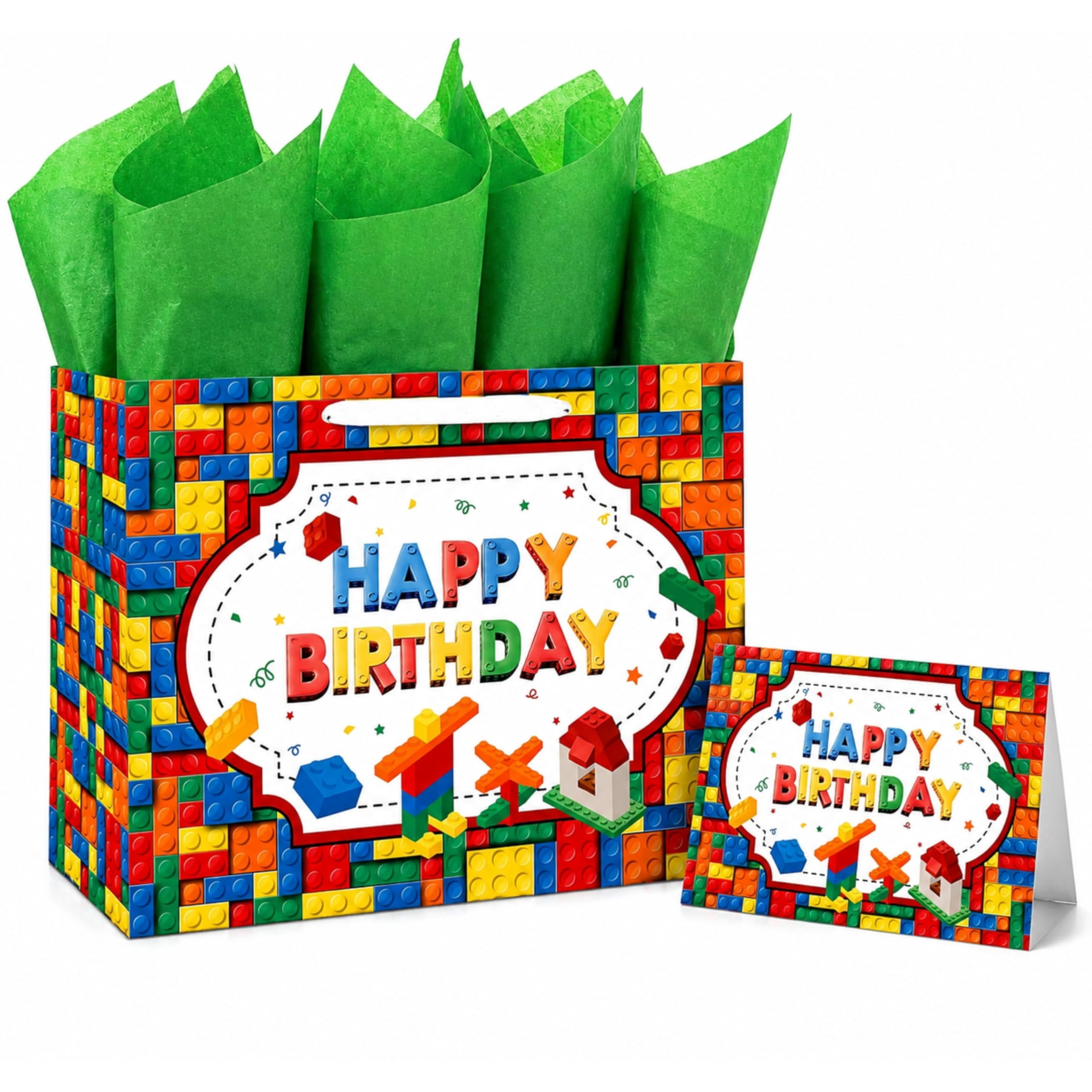 13 Inch Extra Large Gift Bag with Handles 1 Pack - Walmart.com