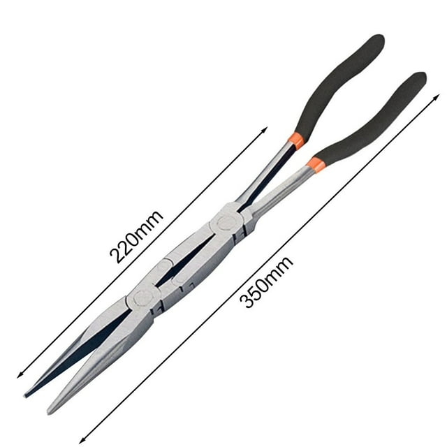 13-Inch Extra Long Nose Pliers Set with 45\\u00b0 and 90\\u00b0 Angles ...