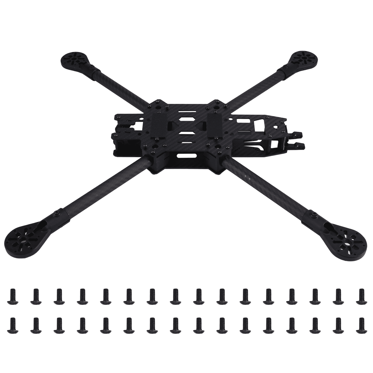 13-Inch FPV Racing Drone Frame Carbon Fiber Quadcopter FPV Freestyle ...