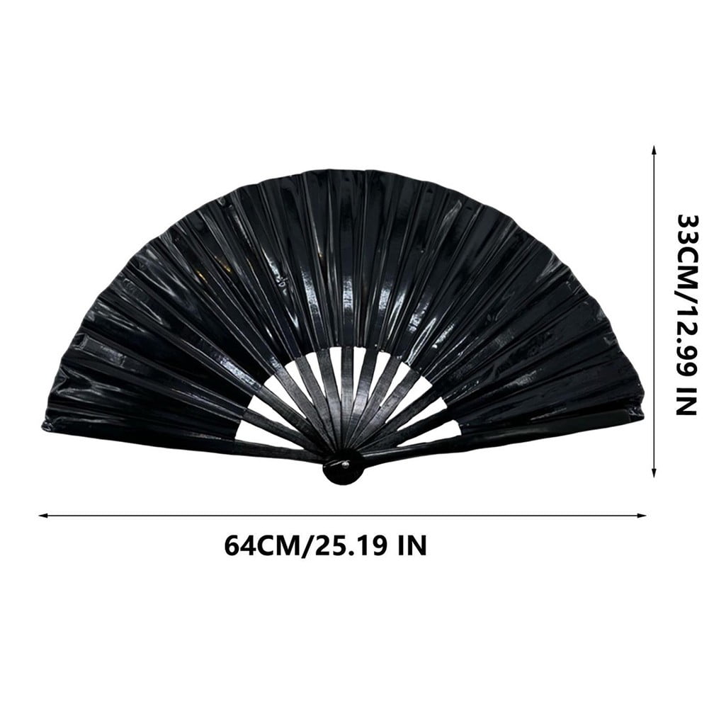 13 Inch Foldable Fan Hand Fan Colours Clap Fans Dancing Large Foldable ...
