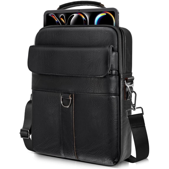 13 Inch Laptop Bag Leather Carrying Case for Air 13 inch M4 M3 M2 A3420 ...