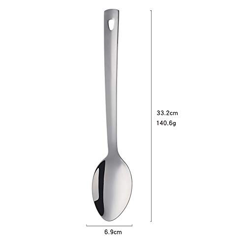13-Inch Serving Spoons Set of 6, dongbo Stainless Steel Long Handle ...