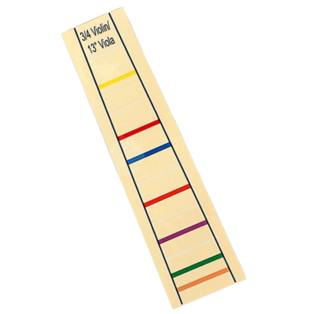13 Inch The Tape Viola Fret Guide Label Viola Practice Tool Fretboard ...
