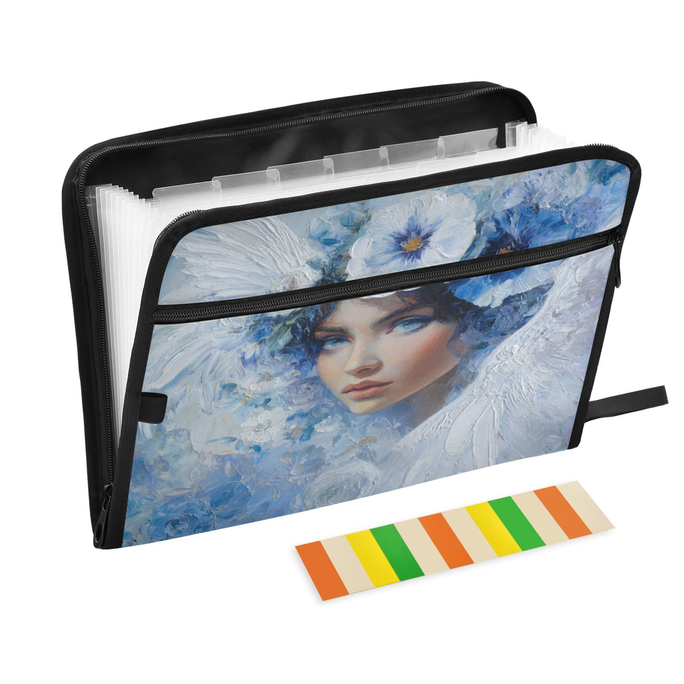 13 Individual Pockets Organ Folder Waterproof A4 Size File Folder Home ...