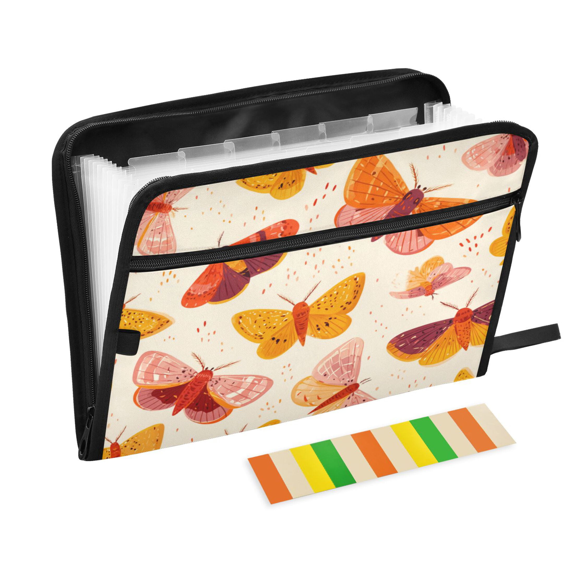 13 Individual Pockets Organ Folder Waterproof A4 Size File Folder Home ...