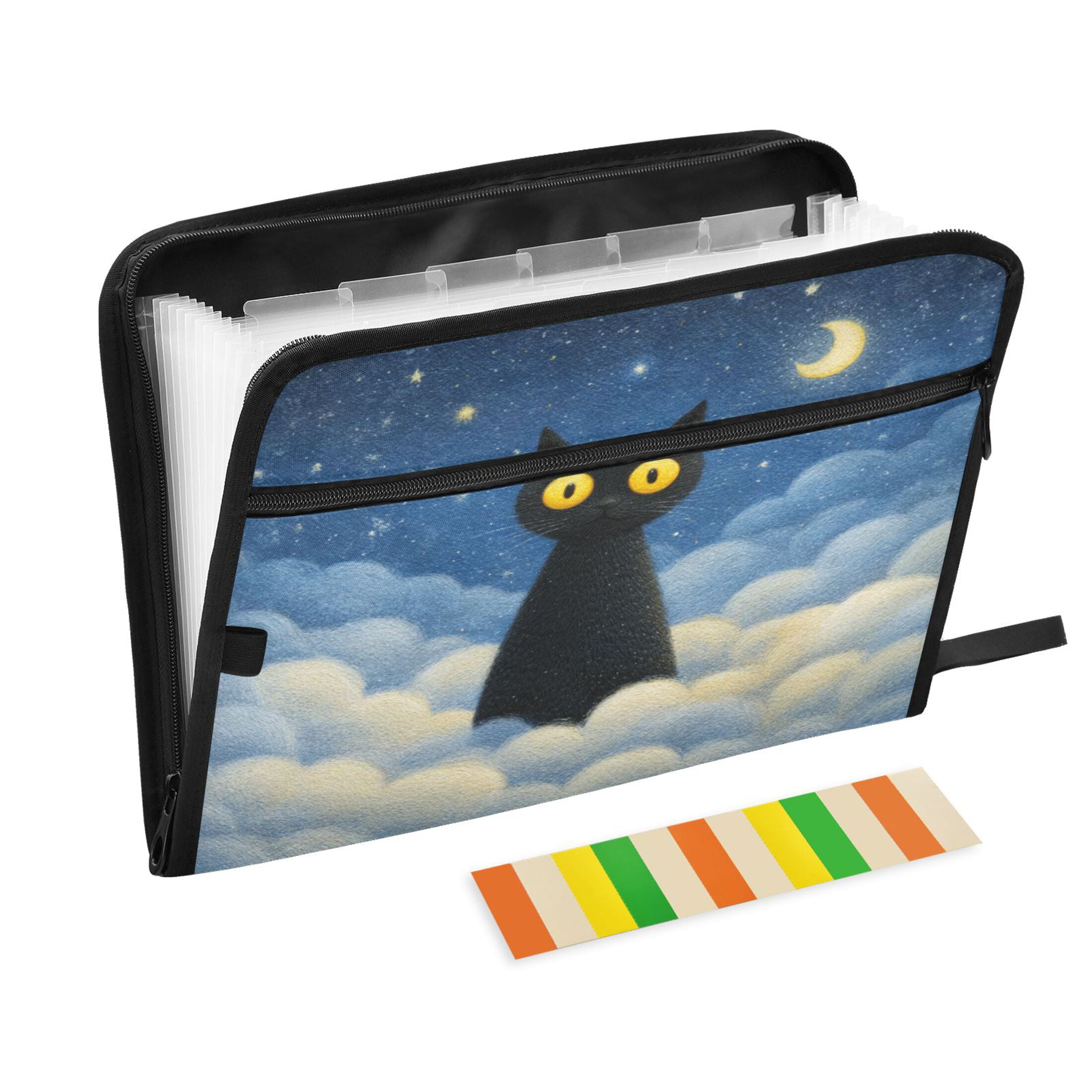 13 Individual Pockets Organ Folder Waterproof A4 Size File Folder Home ...