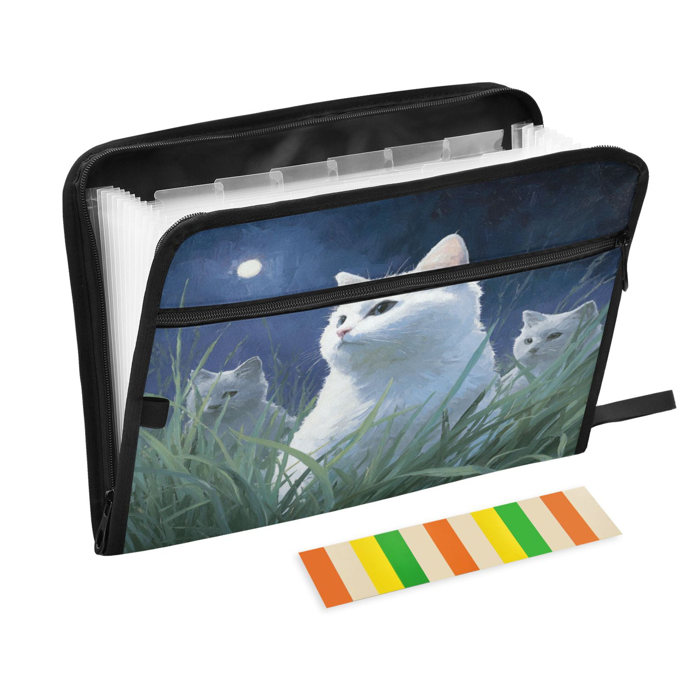 13 Individual Pockets Organ Folder Waterproof A4 Size File Folder Home ...
