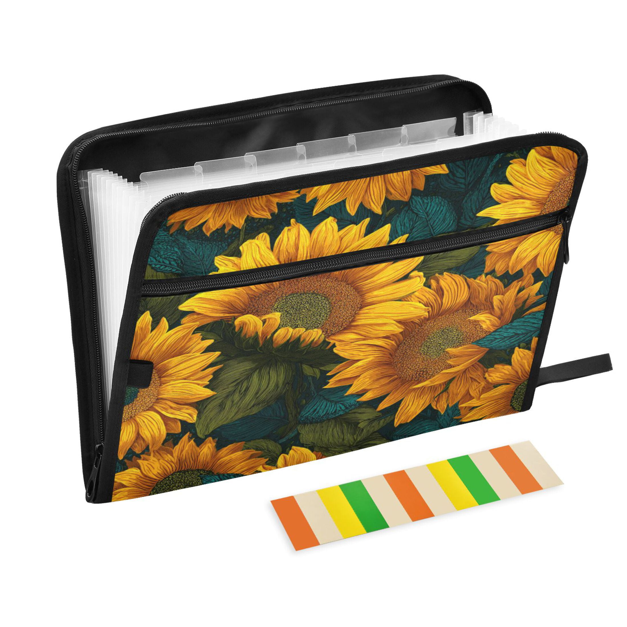 13 Individual Pockets Organ Folder Waterproof A4 Size File Folder Home ...