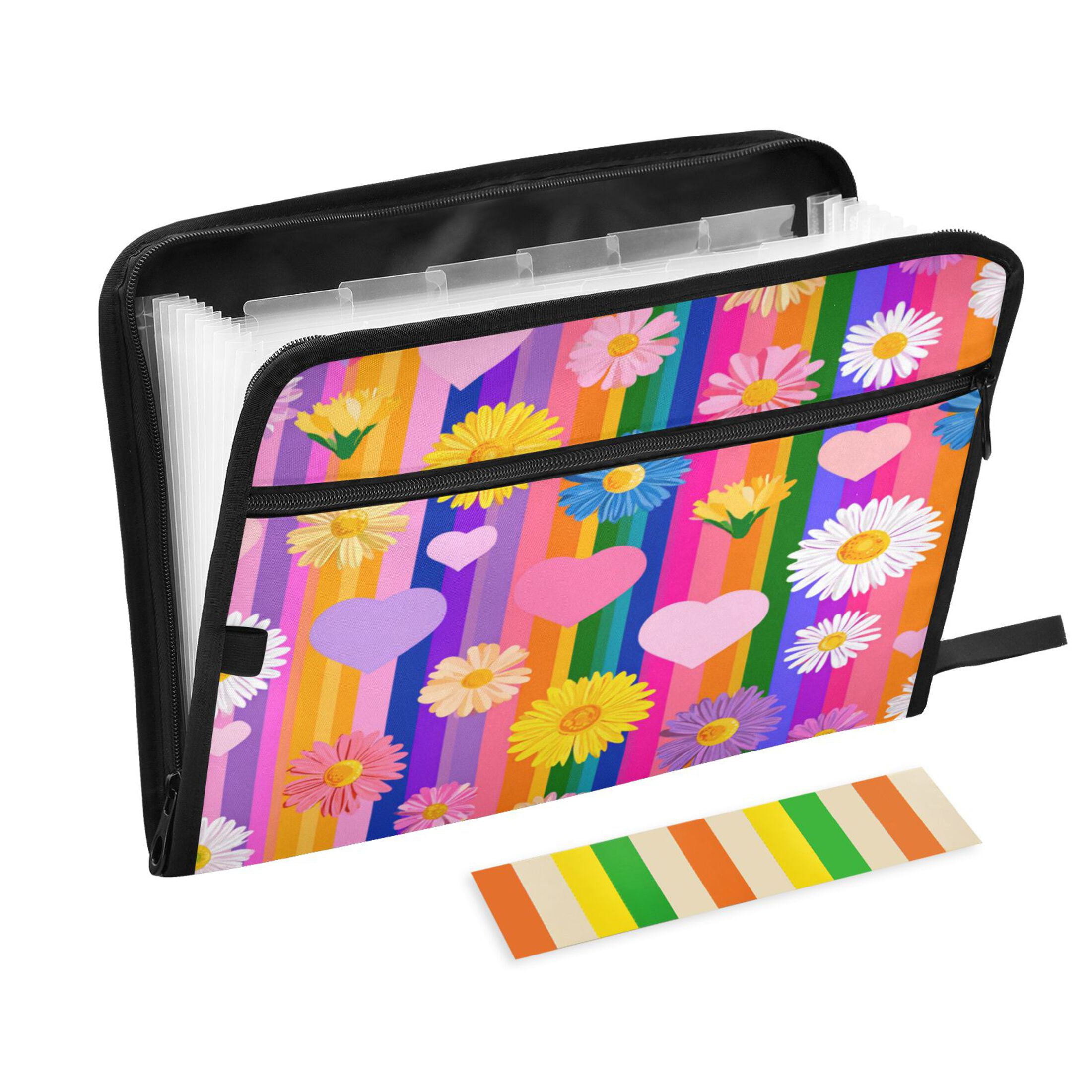 13 Individual Pockets Organ Folder Waterproof A4 Size File Folder Home ...