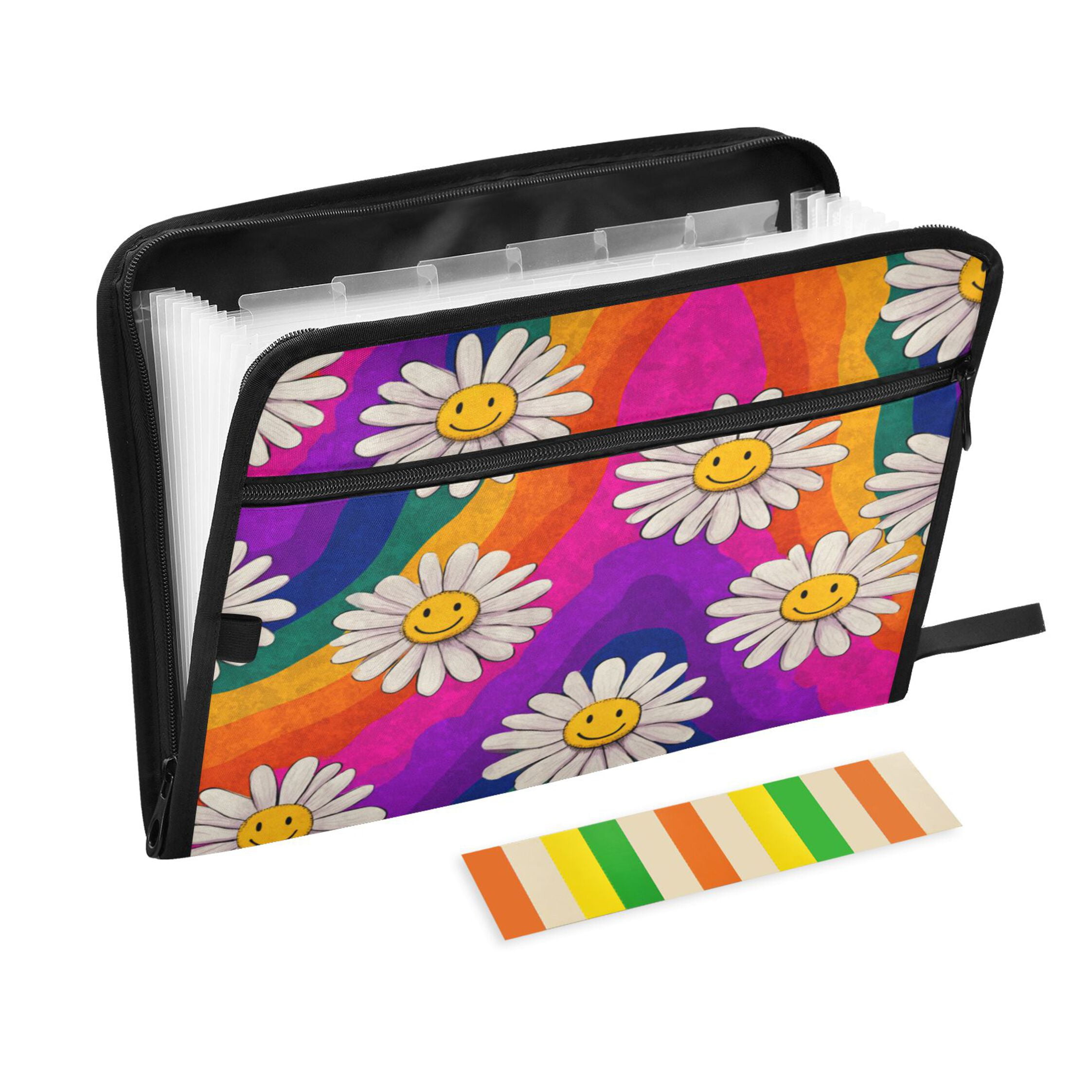 13 Individual Pockets Organ Folder Waterproof A4 Size File Folder Home ...