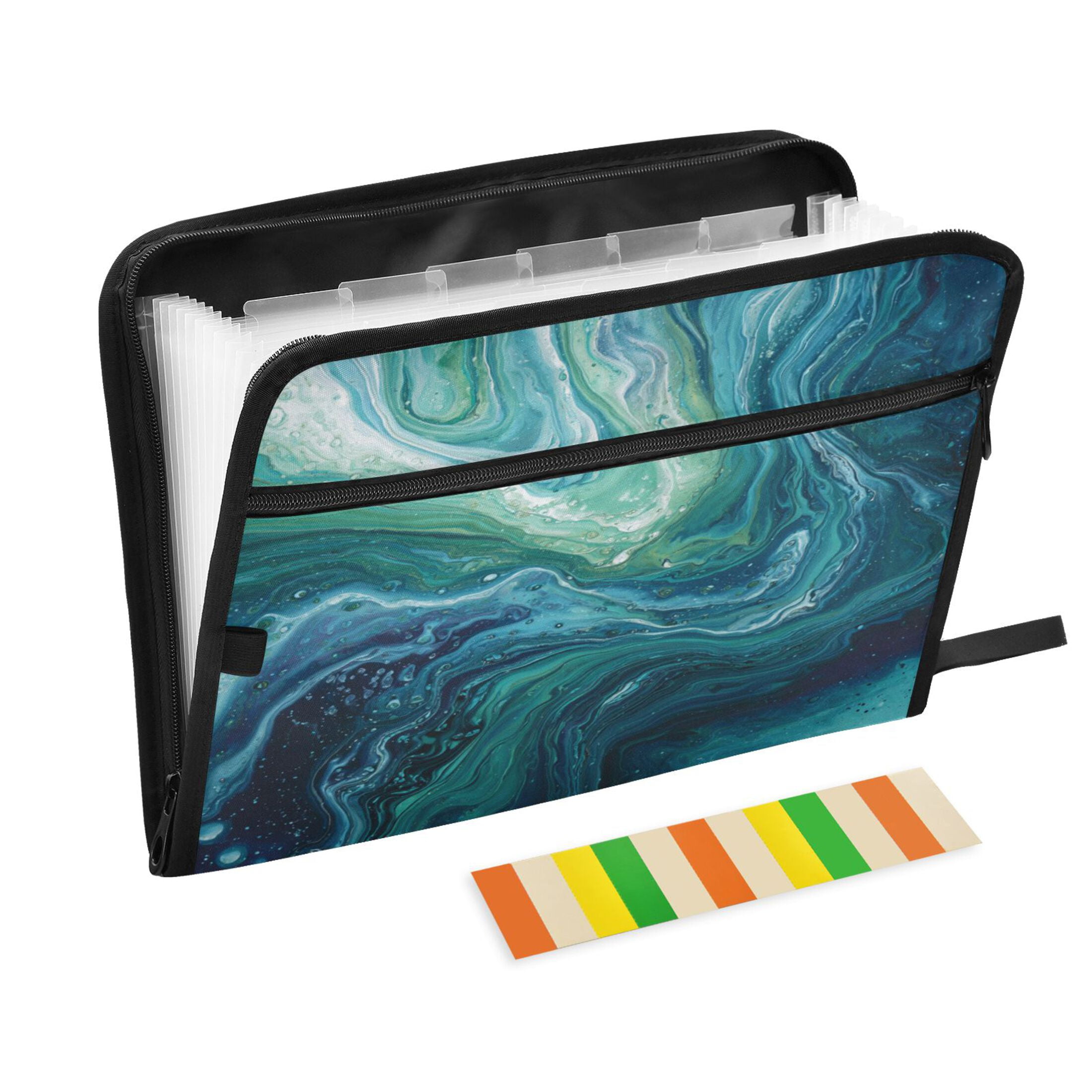 13 Individual Pockets Organ Folder Waterproof A4 Size File Folder Home ...