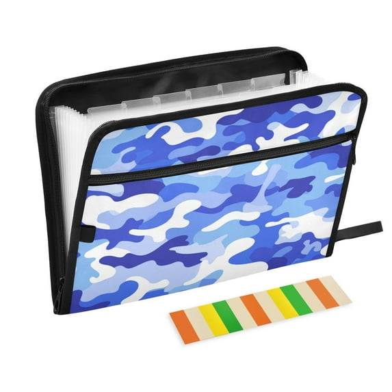 13 Individual Pockets Organ Folder Waterproof A4 Size File Folder Home ...