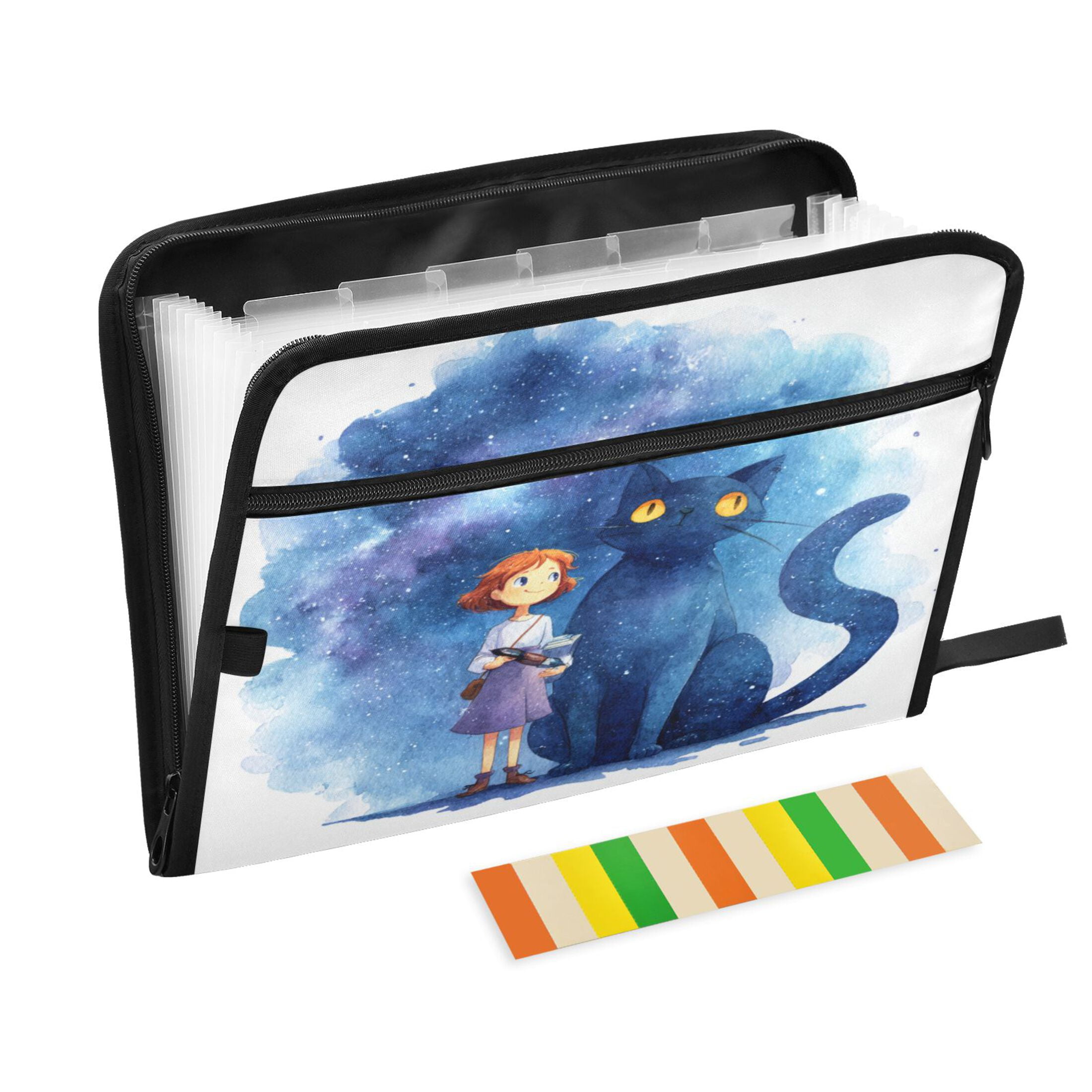 13 Individual Pockets Organ Folder Waterproof A4 Size File Folder Home ...