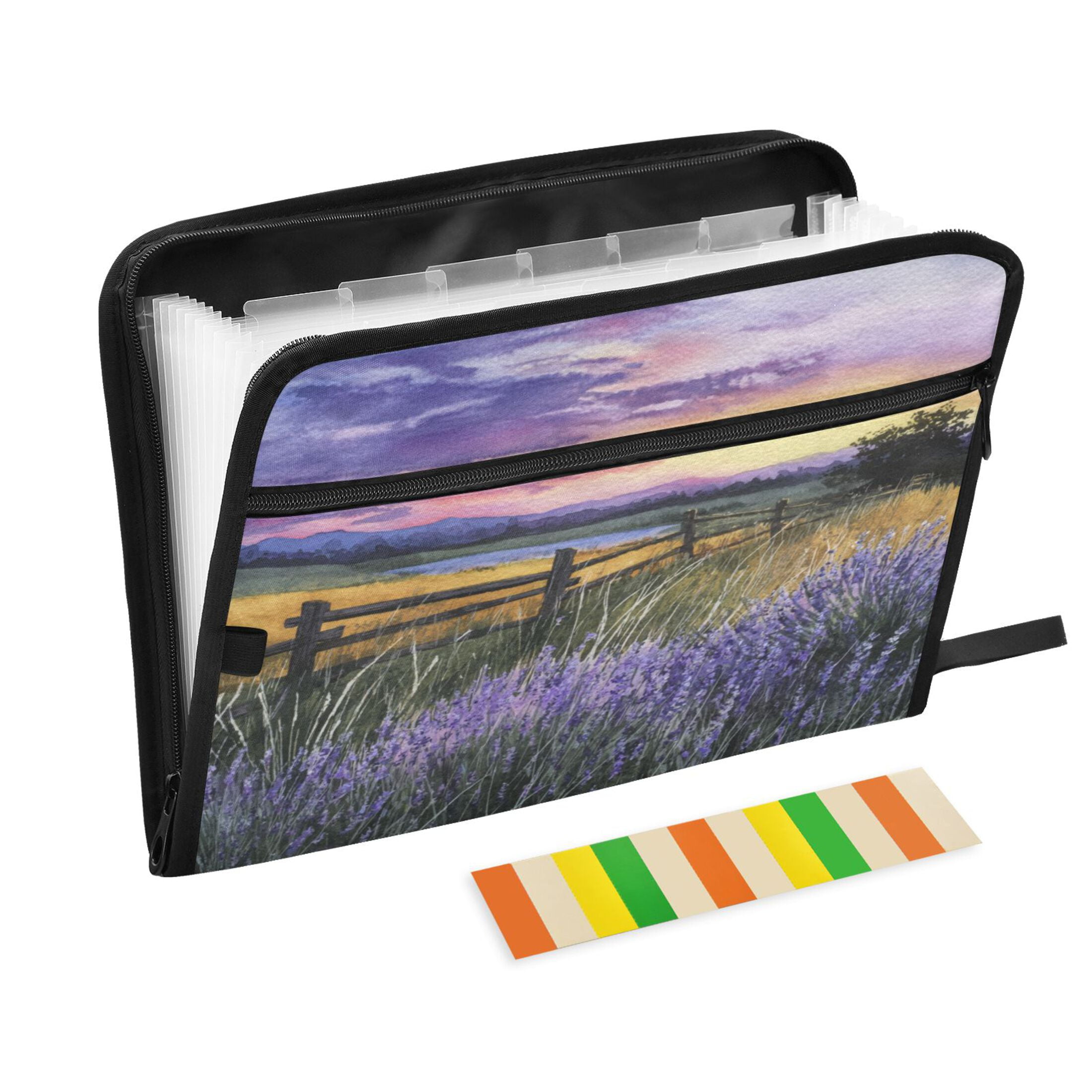 13 Individual Pockets Organ Folder Waterproof A4 Size File Folder Home ...