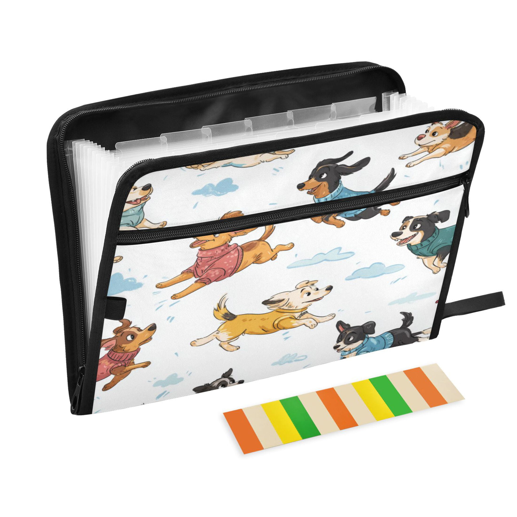 13 Individual Pockets Organ Folder Waterproof A4 Size File Folder Home ...