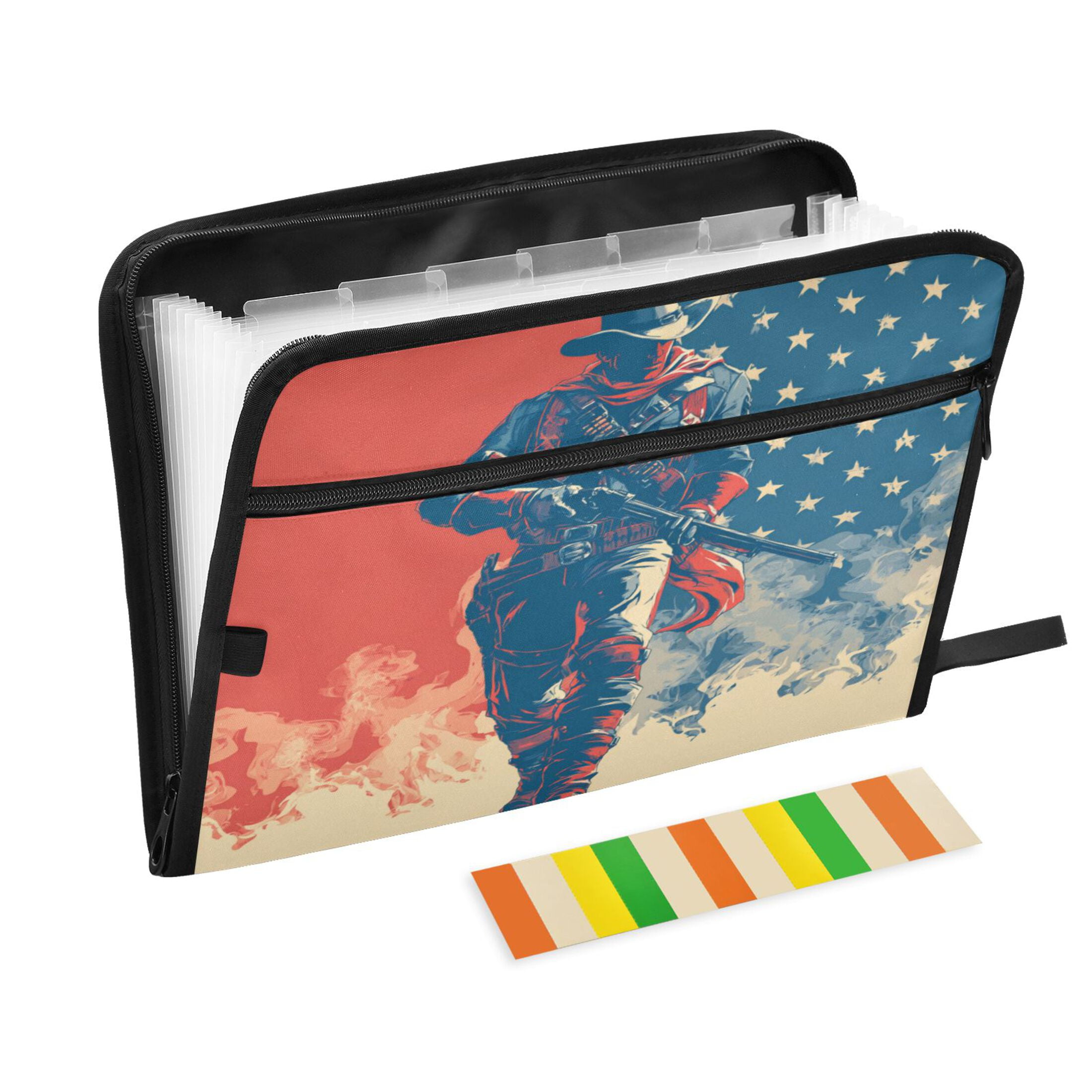 13 Individual Pockets Organ Folder Waterproof A4 Size File Folder Home ...