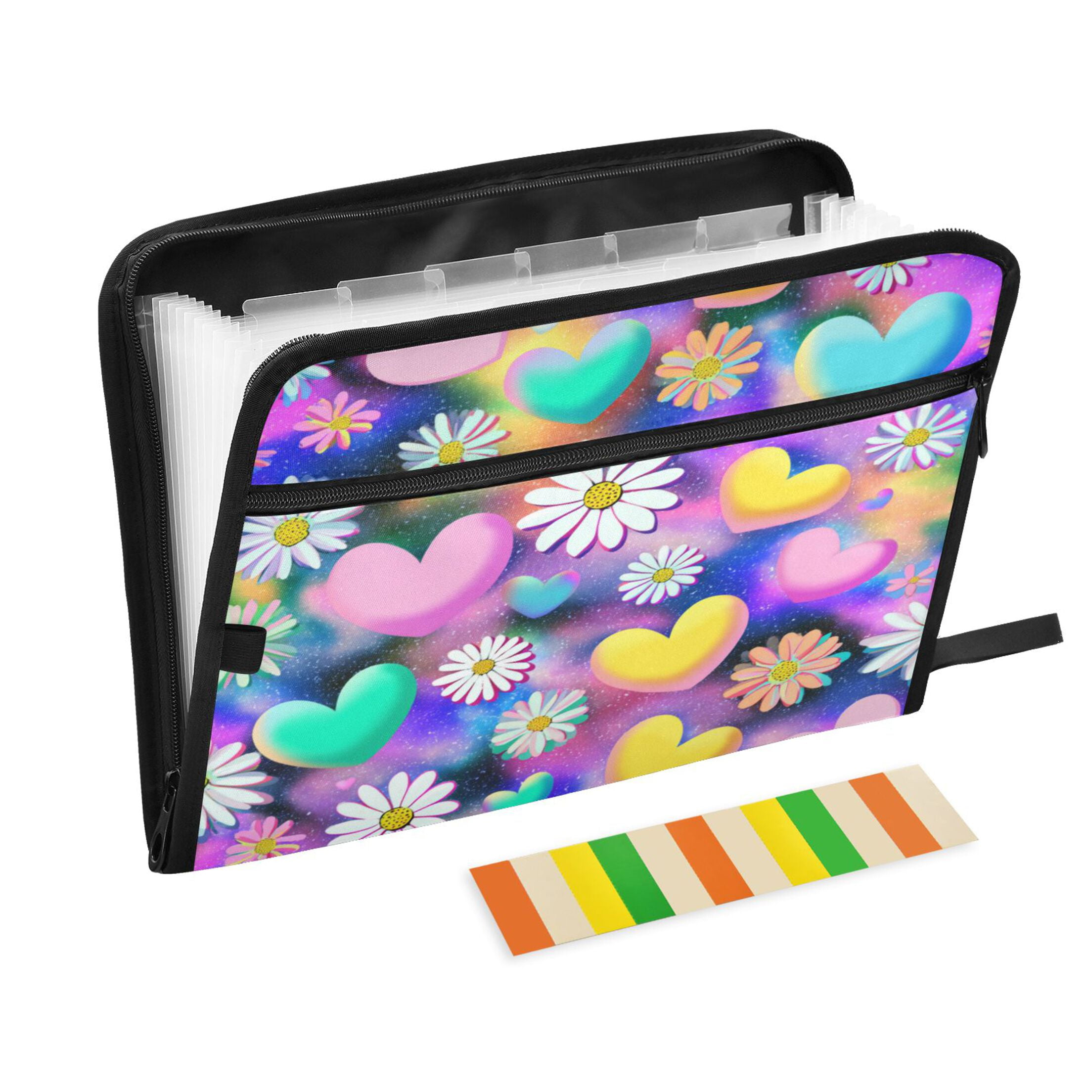 13 Individual Pockets Organ Folder Waterproof A4 Size File Folder Home ...