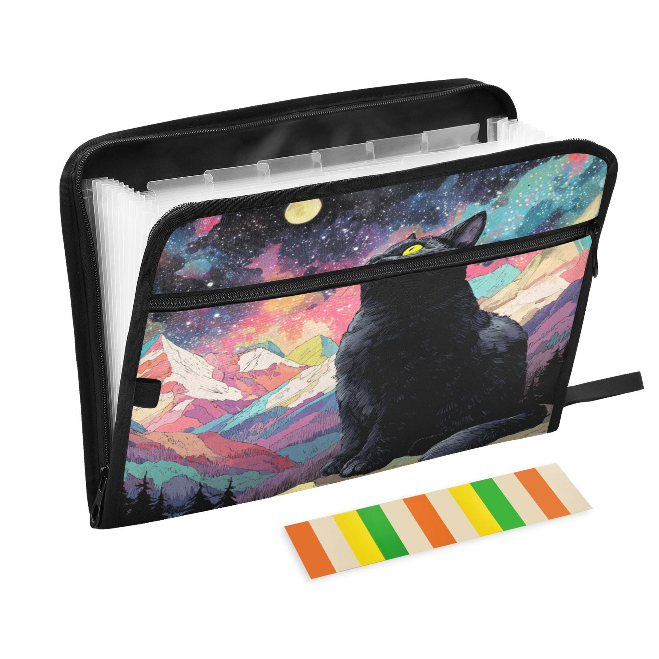 13 Individual Pockets Organ Folder Waterproof A4 Size File Folder Home ...