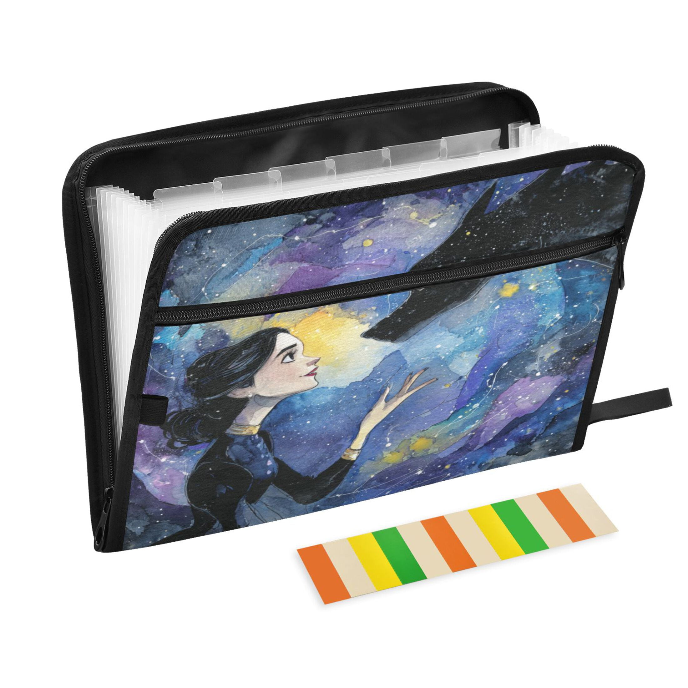 13 Individual Pockets Organ Folder Waterproof A4 Size File Folder Home ...